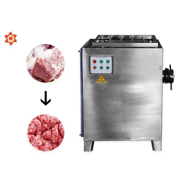 Quality Small Electric Meat Processing Equipment / Meat Mincer Machine Stainless Steel for sale