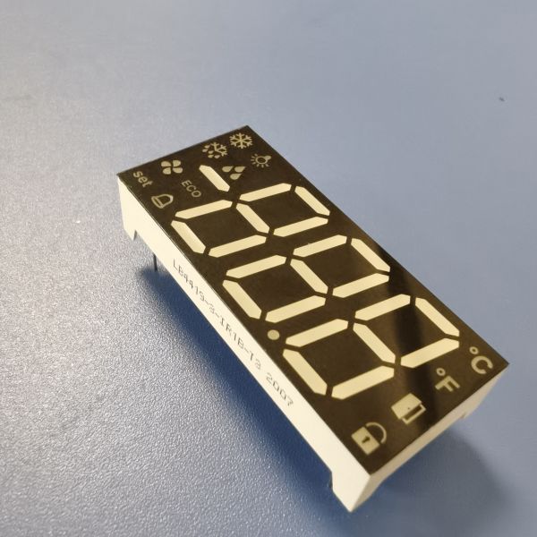 Quality Triple Common Anode 100mcd 17mm 7 Segment LED Display for sale