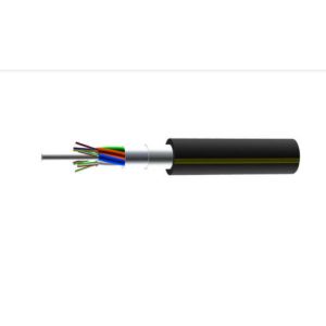 Quality CATV FRP Member Aerial Duct PBT Loose Tube Armored Optical Cable for sale