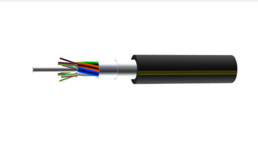 Quality CATV  FRP Member Aerial Duct PBT Loose Tube Armored Optical Cable for sale