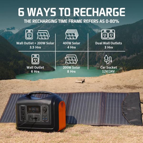 Quality Portable 1800W Solar Charging Generator for Phone / Drone / Camera / Car for sale