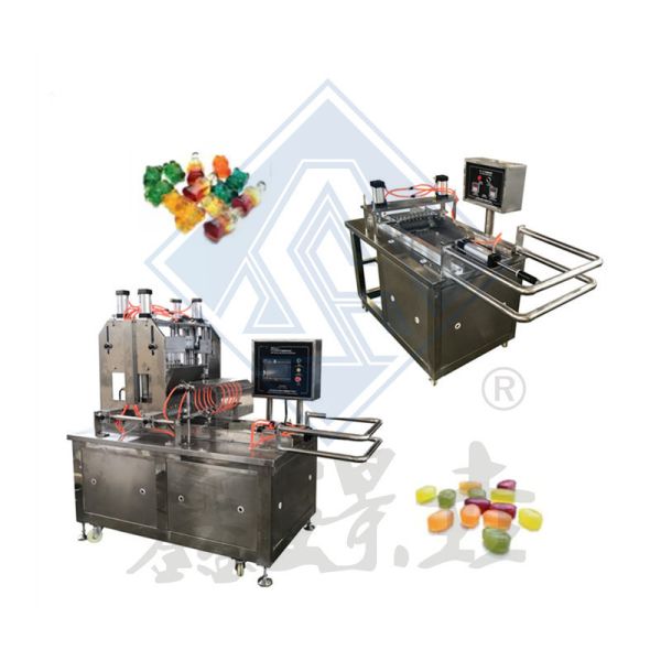 Quality Sandwich Multi-Color Pectin Gelatin Soft Candy Pouring Machine for Candy for sale