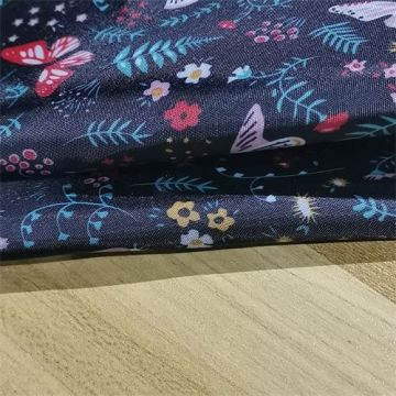 Quality 56gsm Printed 210t Polyester Taffeta Fabric 63dX63d for sale