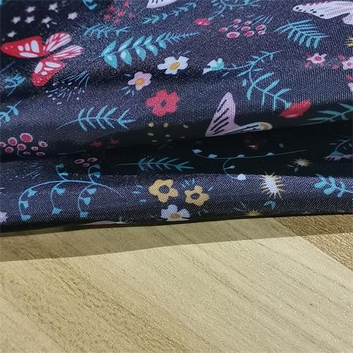 Quality 56gsm Printed 210t Polyester Taffeta Fabric 63dX63d for sale