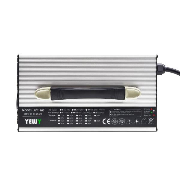 Quality 20A LiFePO4 Battery Pack Charger 48V Intelligent Cooling Fan for sale