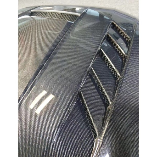 Quality Modified Carbon Fiber Cover for Audi A4 B9 RS4 S4 Engine Single/Double-Sided Material for sale