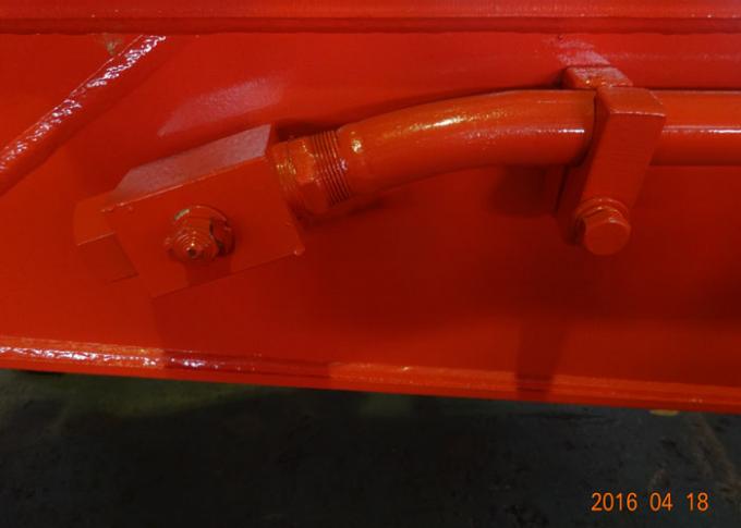 18 M Doosan DX300 Excavator Long Reach Boom With 0.5 Cum Bucket / Auxiliary Pipe