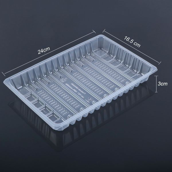 Quality Hengmaster White Rectangle plastic tray transparent Ecofriendly for sale