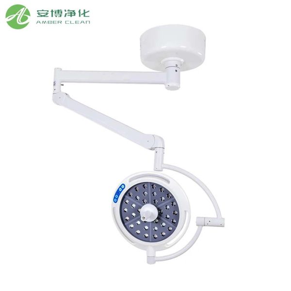 Quality 60000h Ceiling Mounted Surgical Light 5000K LED Operation Lamp ABS Material for sale