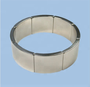 Quality Permanent Neodymium Arc Magnets Wind Generator Magnet High Consistancy for sale