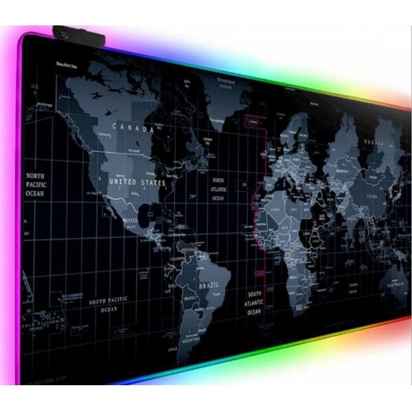 Quality Led Gaming Mouse Pad 14 Lighting Modes Custom Size Rgb Mouse Pad for sale