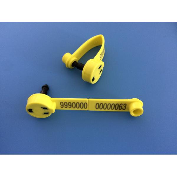 Quality Animal Rfid Sheep Ear Tags Plastic ISO 11784 134.2 Khz for sale