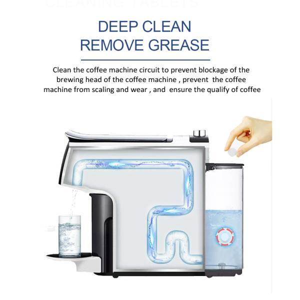 Quality Eco Friendly Cleaning Tablets for Stocked Espresso Coffee Machine Detergent for sale