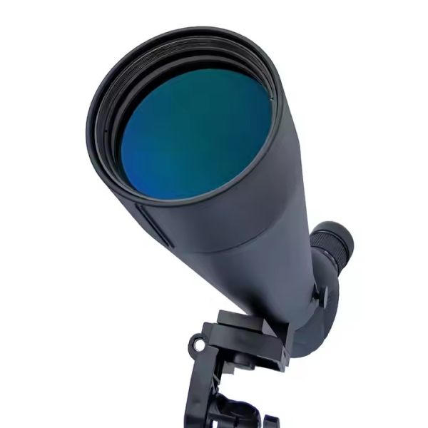 Quality 25-75x80 Angled Spotting Scopes Waterproof Telescope with Remote Control Tripod for sale