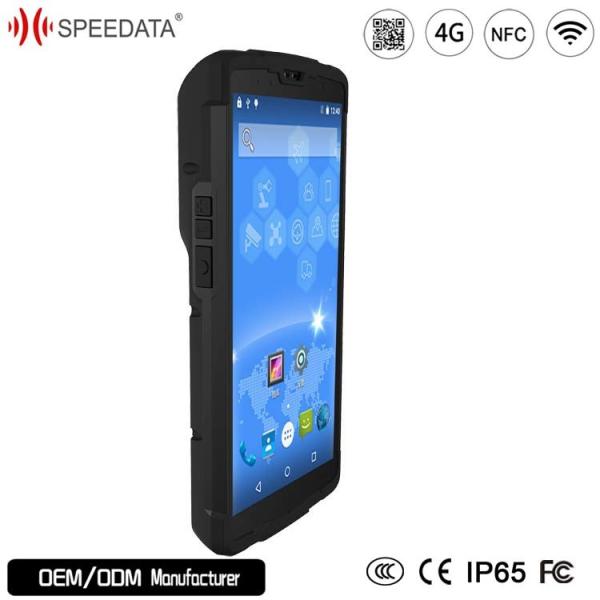 Quality 4G Handheld WIFI RFID Reader Integrate chip Card IP65 Barcode Scanner with for sale