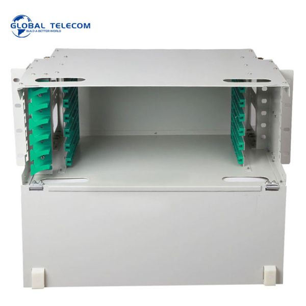 Quality Odf Fiber Optic Patch Panel Wall Mounted 12 24 48 96 144 Port for sale