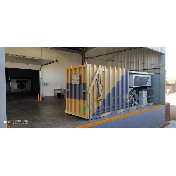 Quality Full Automatic R404A 72KW 3P 4 Pallets Vegetables Coolers for sale