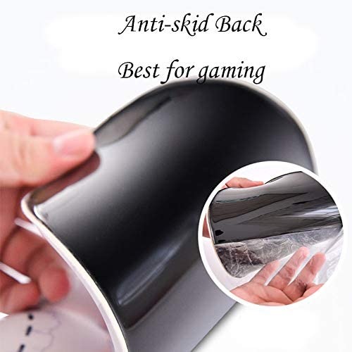 Minglu WMP-051 Non Slip Rubber material Cartoon Design cute wrist rest mouse pad