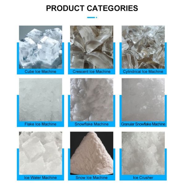 Quality 242kg Daily LZ-2000 Commercial Granular Ice Maker with Filling Capacity of 950g for sale