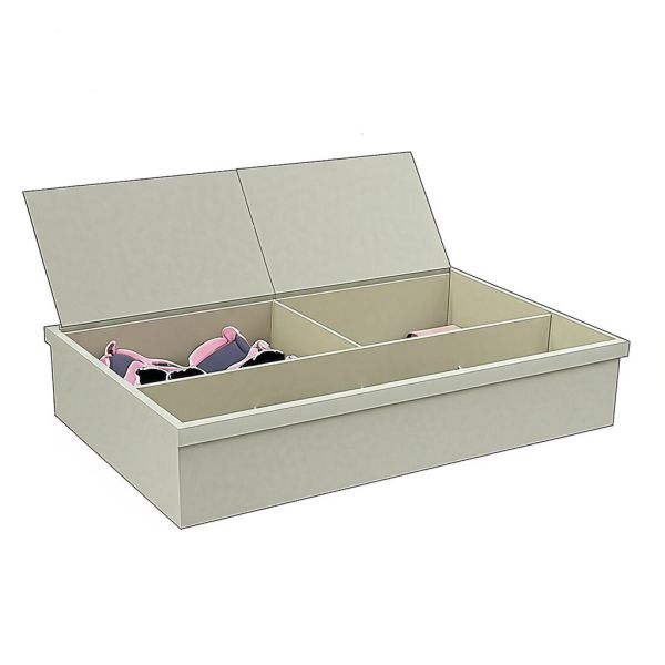 Quality Multi Layer Underwear Organizer Box Lingerie Storage Box Space Saving 831x412x160mm for sale