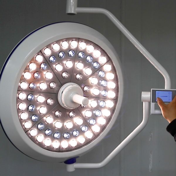Quality Double Dome Shadowless 180000 Lux LED OT Light 70cm LED Operating Room Light for sale