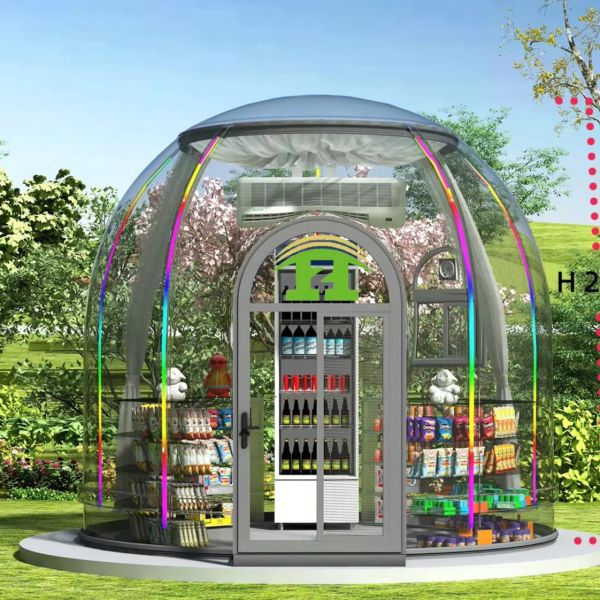 Quality Popular Sale Outdoor Waterproof Camping Bubble House Dome Hotel Modular Tent with Bathroom for sale