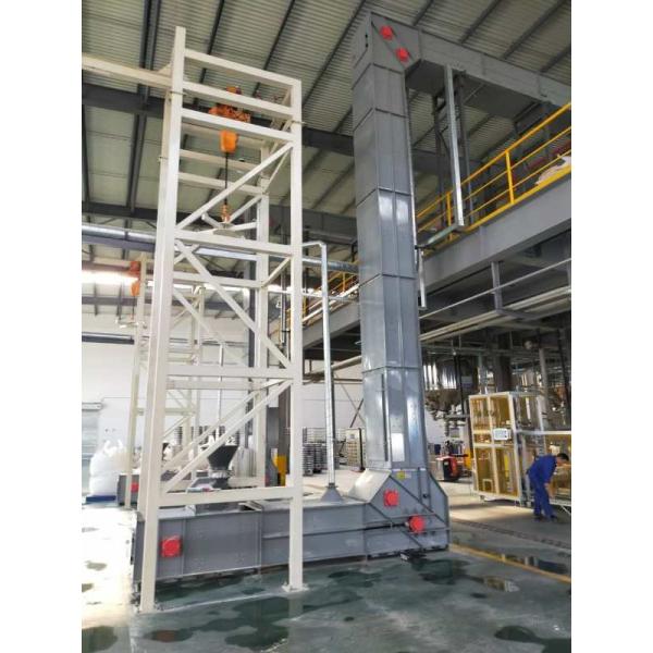 Quality ISO Carbon Steel Industrial Bucket Elevators Vertical Lifting Conveyor for sale