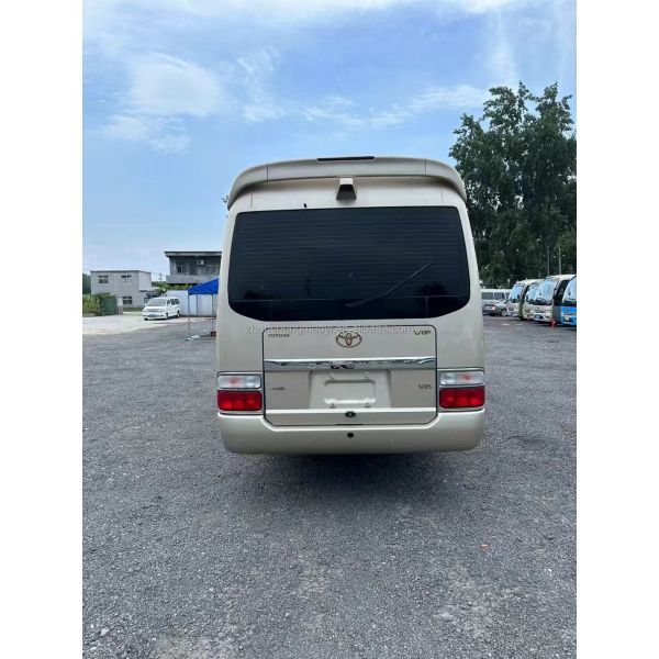 Quality Used Toyota Coaster Bus 2axel Diesel Engine A/C Roller Coaster Passenger LHD/Rhd for sale