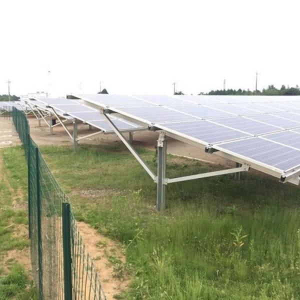 Quality Hot Dip Galvanized Steel and waterproof Solar Panel Ground Mounting System for sale