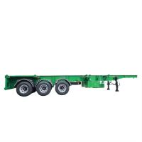 Quality 8000-9000mm Wheel Base Skeleton Container 35t and 80t Semi-Trailer for sale