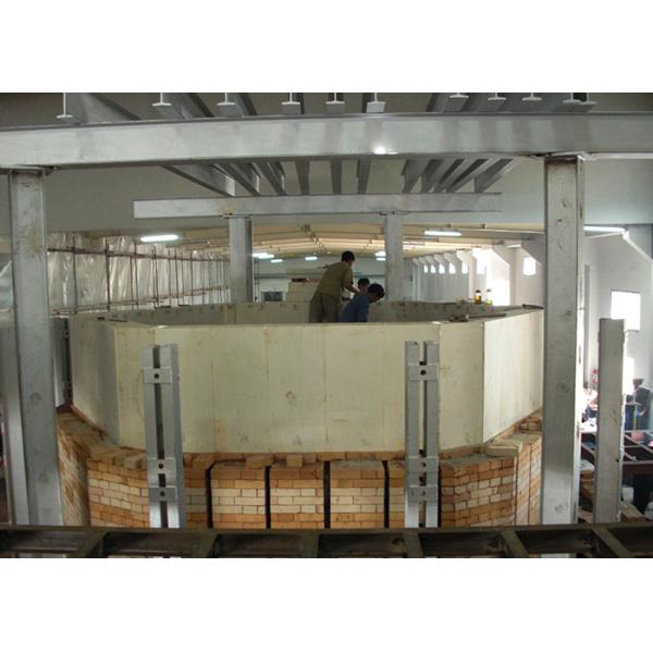 Quality Electricity Flue ISO14001 20ton Electric Glass Furnace for sale