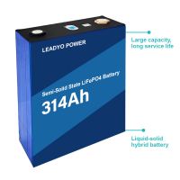 Quality LiFePO4 Semi Solid State 3.2V 314Ah Lithium Priamatic Batteries Cell for sale