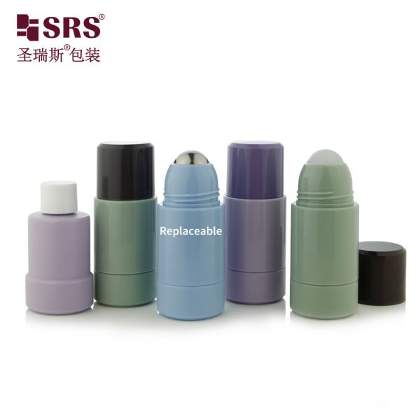 Quality RPPE(P)-50ML Refillable Roll On Bottle With SS Ball for sale