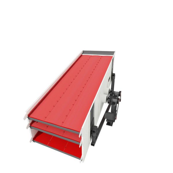 Quality Low Noise Double Shaft Vibrating Screen With Solid Construction for sale