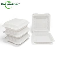Quality Clamshell To Go 3 Compartment Food Packaging Portable MFPP Microwavable for sale