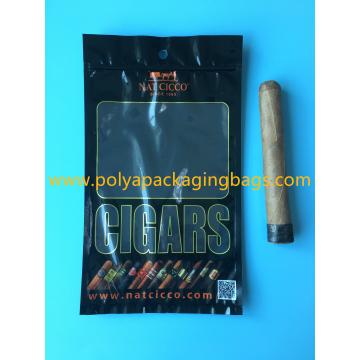 Quality High - Grade Zipper Resealable Cigar Humidor With Clear Window for sale
