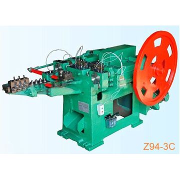 Quality 1.6mm 2.8mm High Speed Wire Nail Making Machine With Plunger for sale