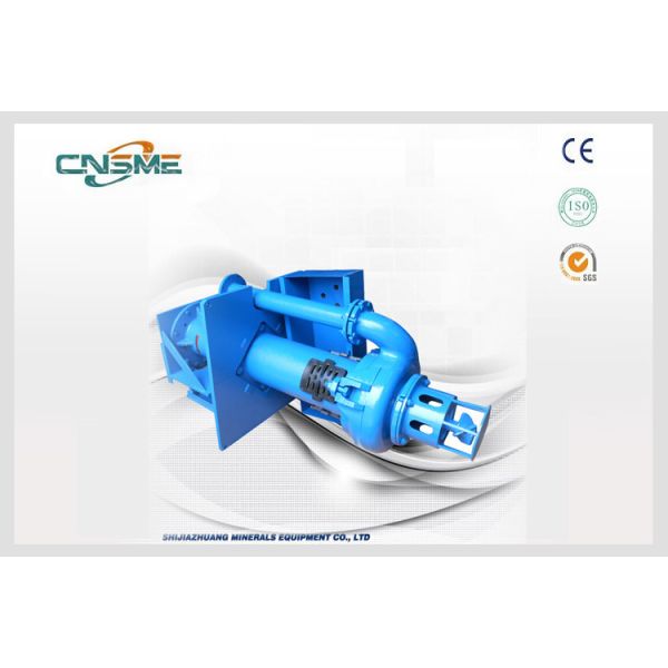 Quality Diesel Connected Vertical Spindle Pump , Cantilevered Submersible Slurry Pump for sale
