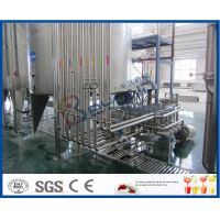 Quality PLC Control High Standard Fruit Juice Processing Line / Fruit Juice Manufacturin for sale