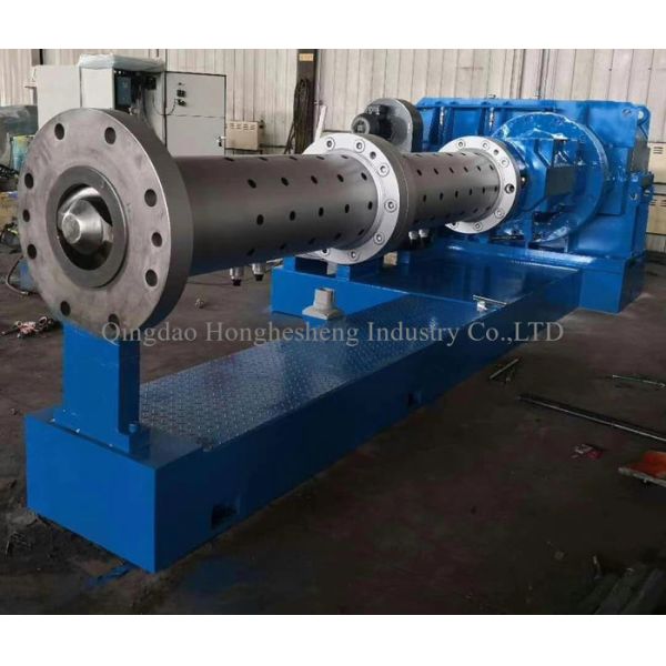 Quality 65mm 4.8D Cold Feed Rubber Extruder Machine EPDM Silicone Extrusion Machine for sale