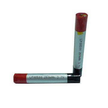 Quality Rechargeable 3.7 V 260mah 08500 E Cig 10C Lipo Battery for sale