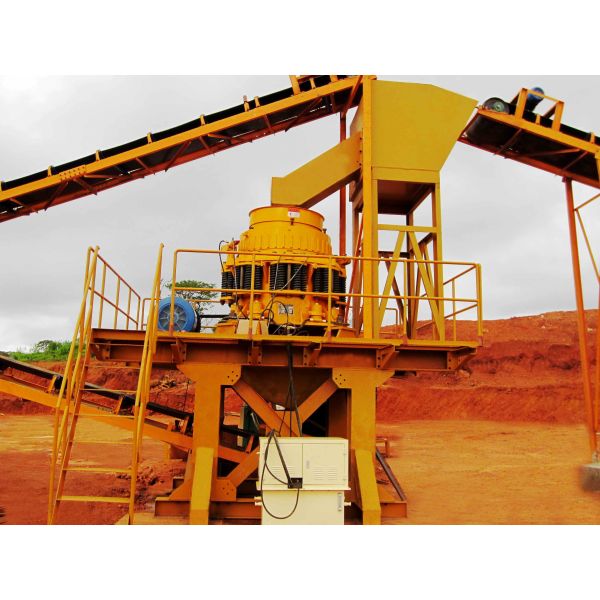Quality Granite Stone Cone Crusher Machine 120tph High Strength Firm Structure for sale