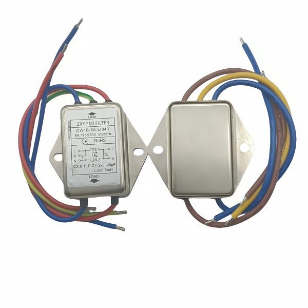 Quality EMI Filter 115V/250V Single Phase Low Pass Anti-Interference CW1B-6A/1A/10A-L for sale