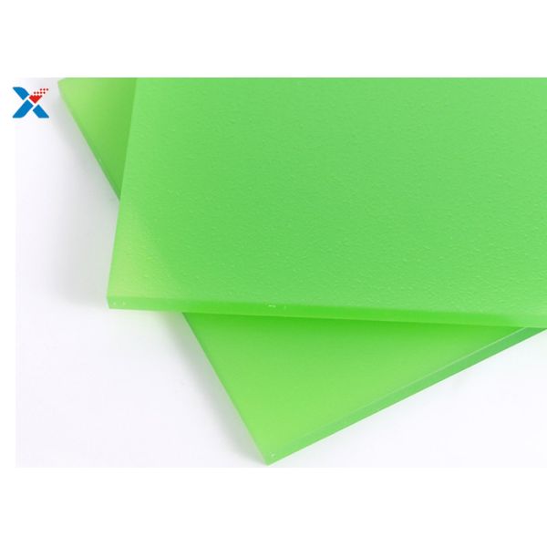 Quality Green 3mm Polycarbonate Sheet 1220*2440mm 1220*1830mm Custom Size for sale