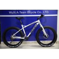 China Black 26x4 Mountain Fat Tire Bike 8 speed Chromoly factory