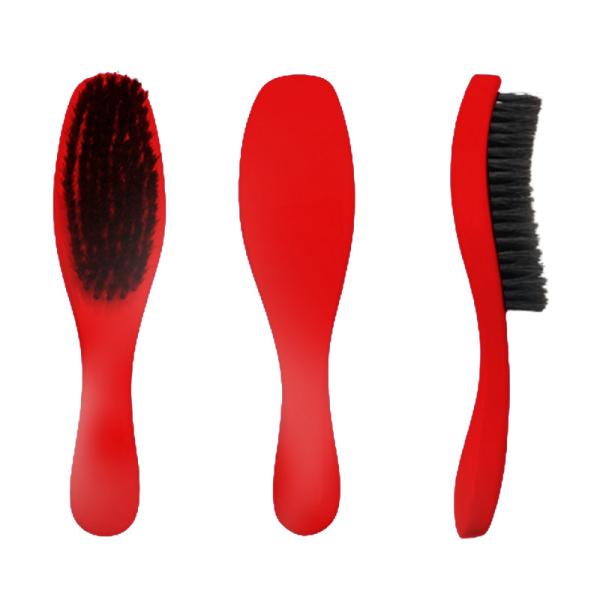 Quality Custom Women 360 Wave Brush Hair Styling With Board Bristle Square Handle New for sale