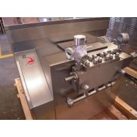 Quality Durable Ice Cream Homogenizer Machine , Ultra High Pressure Homogenizer for sale
