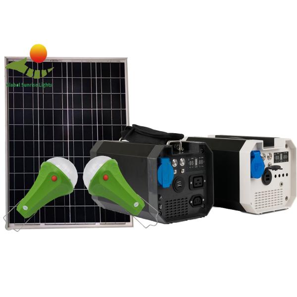 Quality 99.9% MPPT 500W Small Portable Solar Power Generator With Solar Panel for sale