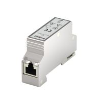 Quality DIN Rail Industrial Zinc Alloy 10kv Surge Protector 110W Output For PoE Wires for sale