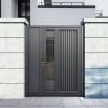 china ISO Retractable Canopy Aluminium Entry Gates Weather Resistant Modern And Sleek